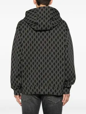 Emporio Armani Printed Cotton Hoodie