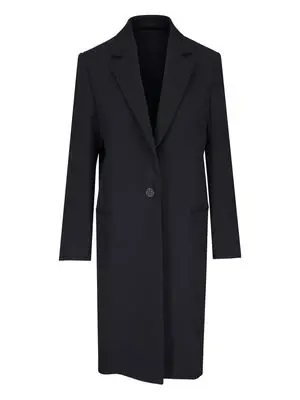 TOTEME Wool Coat - Black