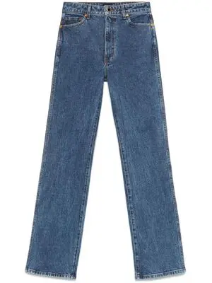 Khaite Danielle Denim Jeans - Navy