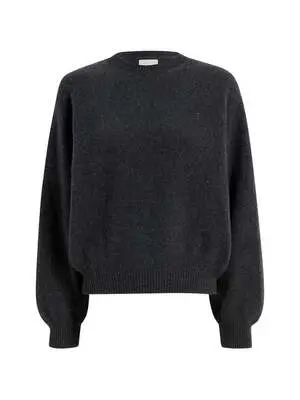 Khaite Margaux Cashmere Sweater - Dark Grey