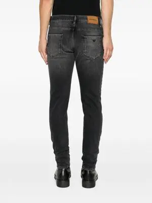 Emporio Armani Slim Denim Cotton Jeans