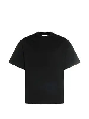 JIL SANDER Cotton T Shirt - Black