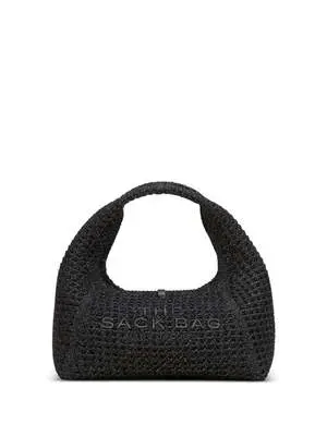 Marc Jacobs The Mini Sack Crochet Handbag - Black