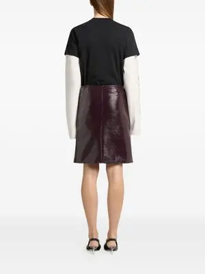 COURREGES Logo Cotton T Shirt
