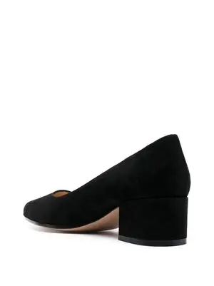 GIANVITO ROSSI Piper Suede Leather Pumps