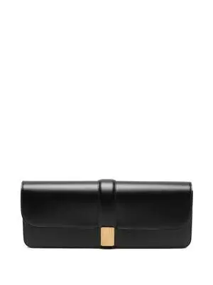 Khaite Blake Leather Clutch - Black