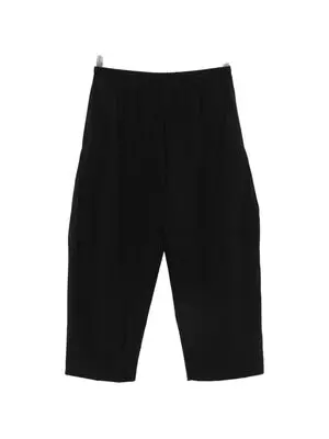 Khaite Roma Wool Trousers - Black