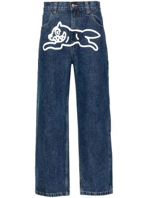 ICECREAM Running Dog Denim Jeans - Blue