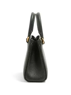 Valentino Garavani Vlogo Signature Mini Grainy Calfskin Bag