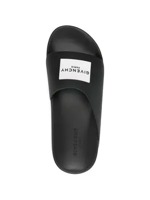Givenchy Label Flat Slides