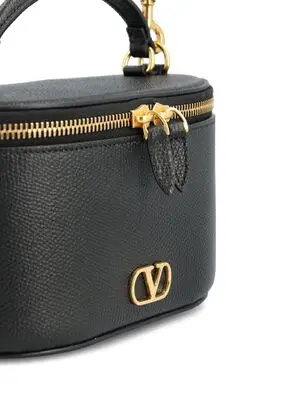 Valentino Garavani V Logo Signature Mini Bag - Black