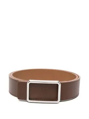 Maison Boinet Leather Belt - Brown