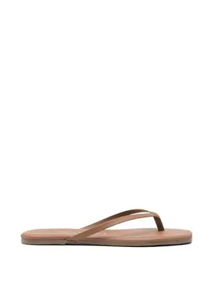 TKESS X TESSABIT Lily Leather Sandals - Brown