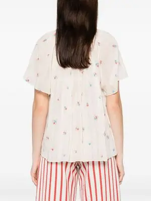 FORTE_FORTE Embroidered Cotton Shirt