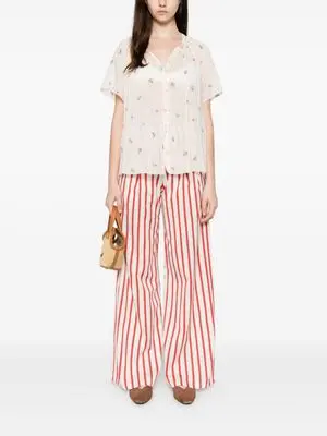 FORTE_FORTE Embroidered Cotton Shirt