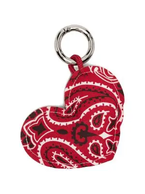 CALL IT BY YOUR NAME Heart Keyring - Red