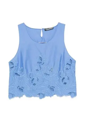 Ermanno Scervino Cotton Shirt - Light Blue