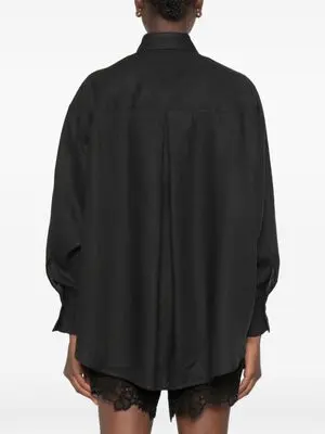 Ermanno Scervino Linen Oversized Shirt