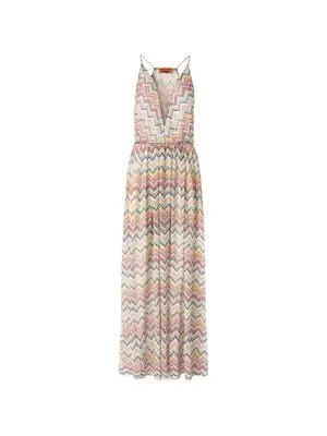 Missoni Zig Zag Print Beach Robe - Multicolor