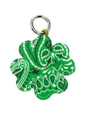 CALL IT BY YOUR NAME Four Leaf Clover Keychain - Green