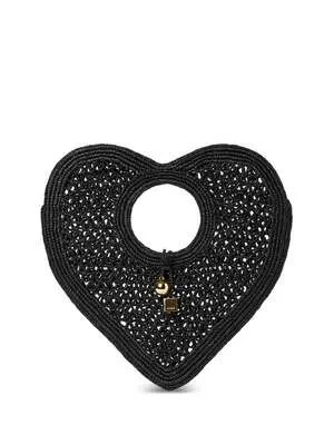 Jacquemus Le Spiaggia Coeur Handbag - Black
