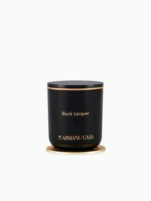 ARMANI/CASA Pegaso Lacquer Candle - Black