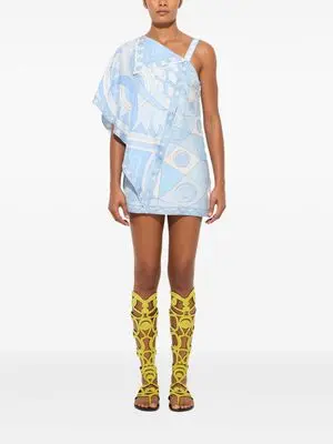 Emilio Pucci Printed Silk Mini Dress