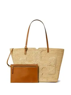 Tory Burch Ella Large Straw Tote
