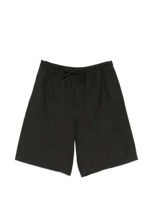 DUNST Cotton Blend Pajama Shorts - Black