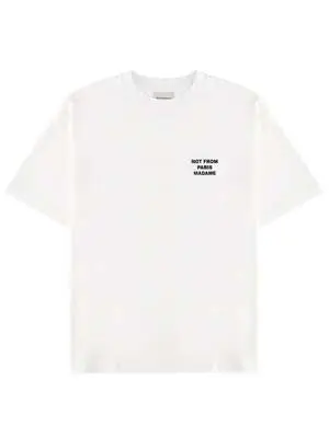 Drole De Monsieur T Shirt In Cotone - White