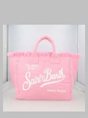 MC2 SAINT BARTH Borsa Vanity Regular In Lino - Pink