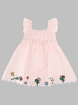Stella McCartney Vestito Con Volants - Pink
