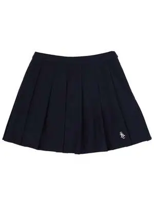 SPORTY&RICH Miniskirt With Logo - Blue