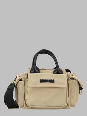 MSGM Borsa Con Manici - Beige
