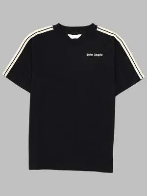 Palm Angels Pa Minitrack Reg. T Shirt S/s Off White - Black