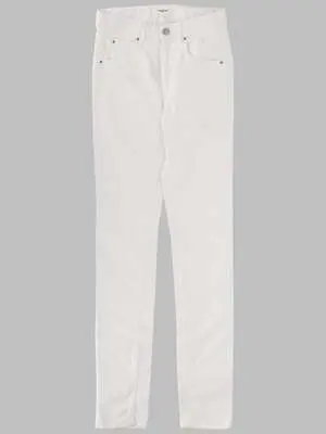 MARANT ETOILE Jeans In Denim Di Cotone - White