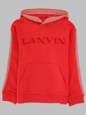 LANVIN Felpa Con Cappuccio - Red