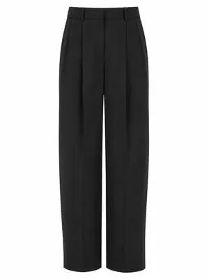 Michael Kors Pantalone A Gamba Ampia - Black