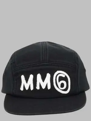MAISON MARGIELA Cappello Da Baseball Con Logo - Black
