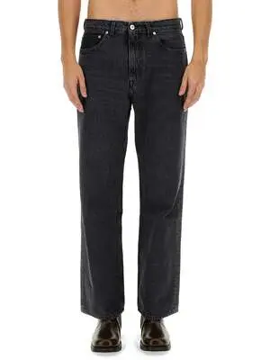 Our Legacy Third Cut Black Wash Denim Jeans - Grey