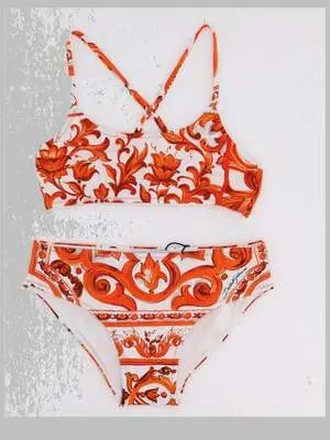 Dolce & Gabbana Top+slip - Orange