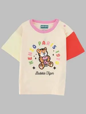 Kenzo T Shirt 'bubble Tiger - Beige