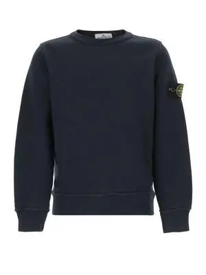 Stone Island Felpa Con Logo 'patch - Multicolour