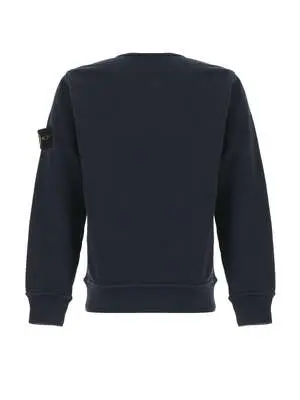 Stone Island Logo Patch Crewneck Sweatshirt
