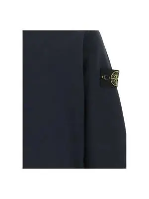 Stone Island Logo Patch Crewneck Sweatshirt
