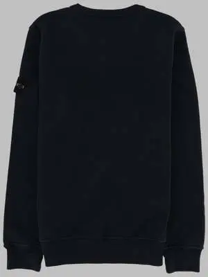 Stone Island Logo Patch Crewneck Sweatshirt