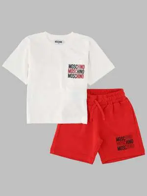 Moschino Maxi T Shirt Andshorts Set - Multicolour