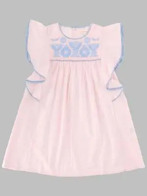 LOUISE MISHA Vestito Con Ricamo - Pink