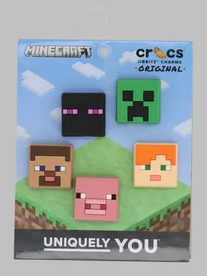 CROCS Minecraft Jibbitz Charms Set