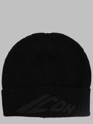 Dsquared2 Ribbed Knit Beanie With Logo